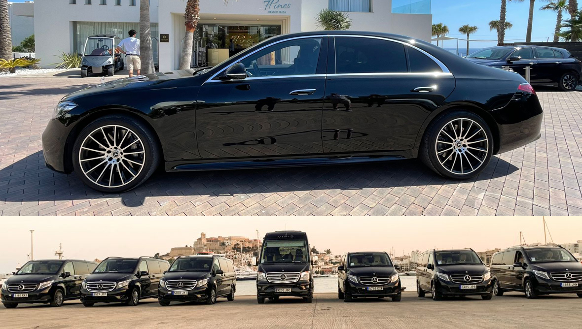 Private Transfers - Transfer Ibiza - Chauffeur Ibiza - Mercedes Benz Fleet